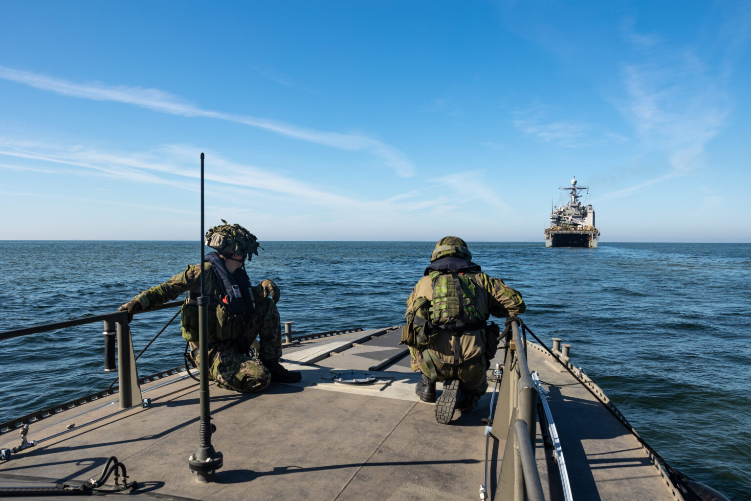 Två lyckade internationella övningar för Nylands brigad - Fanbäraren